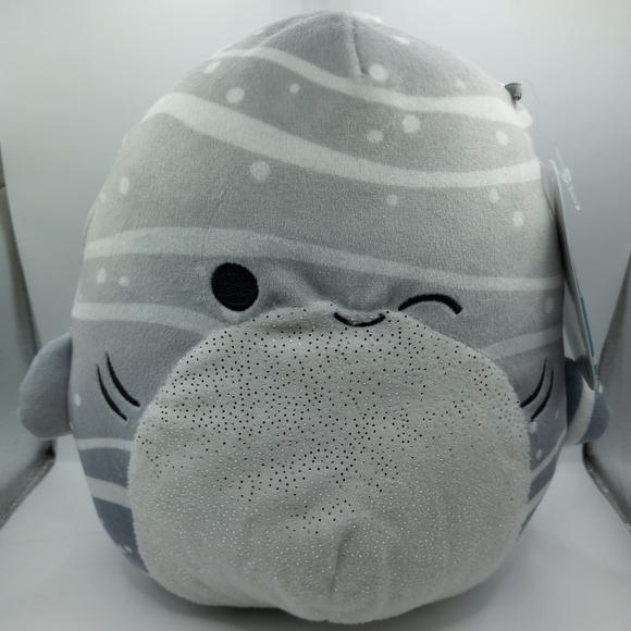 Squishmallows | Toys | Squishmallow 8 Sachie The Gray Whale Shark ...